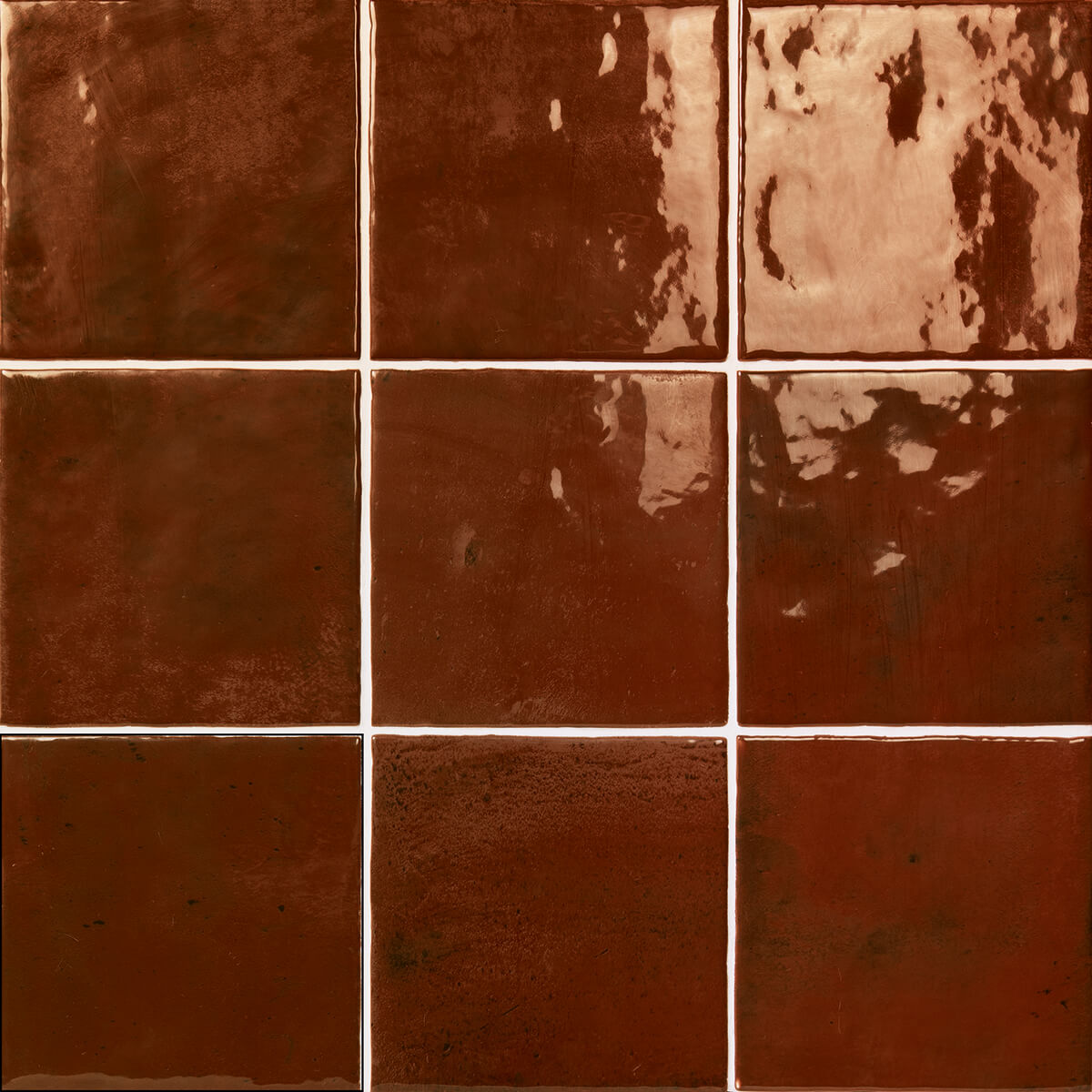 Shop Carmella Burnt Red Zellige-Effect Ceramic Tiles. | StoneSuperstore