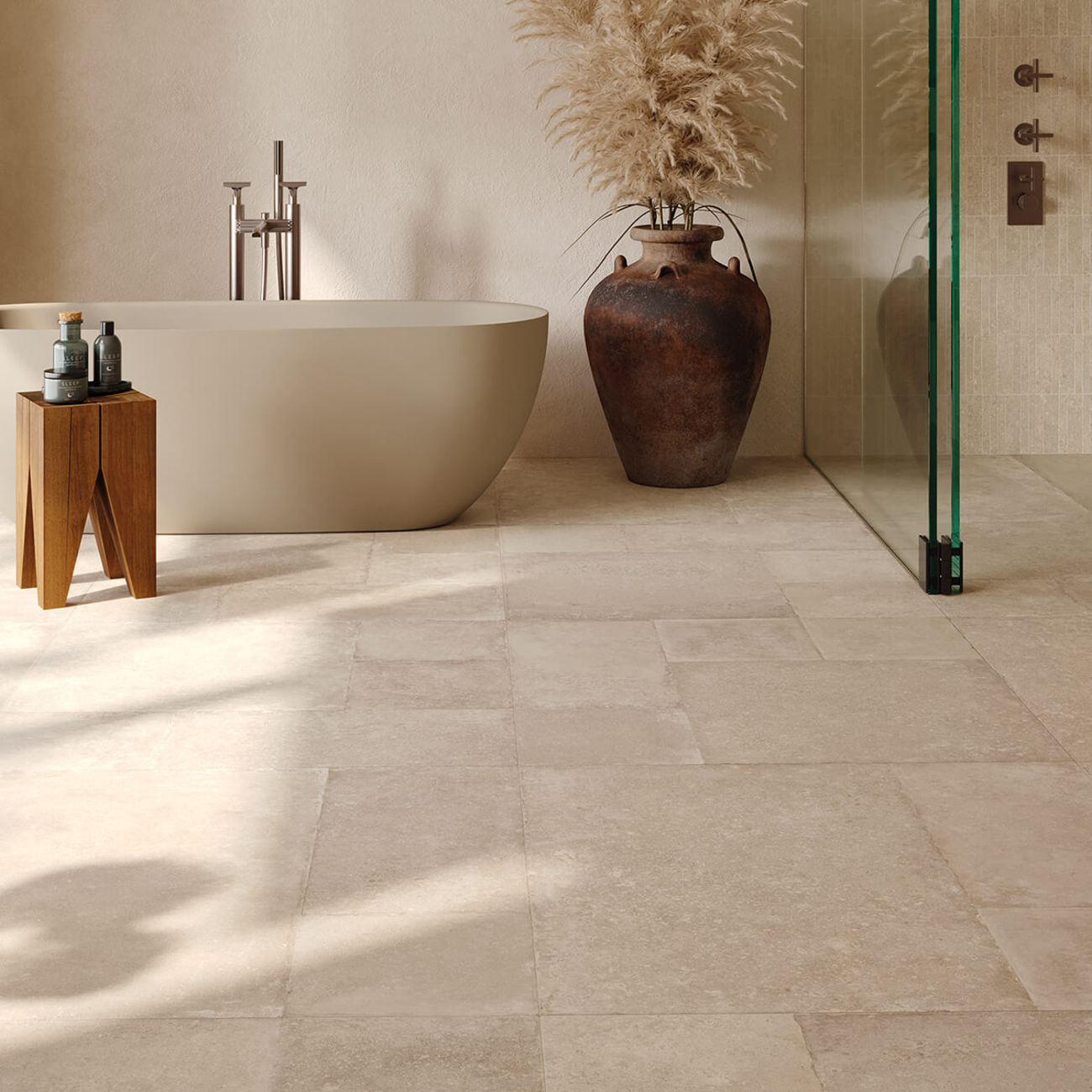 Shop Monaco Sand Stone-Effect Tiles Online | StoneSuperstore