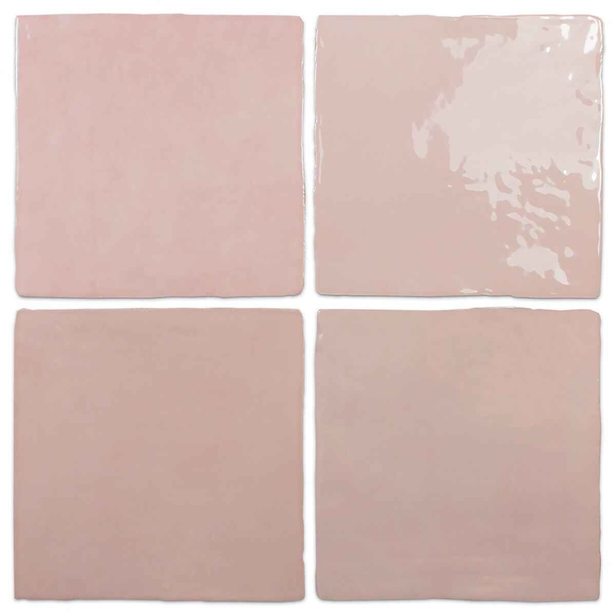 Shop Atlas Blush Zellige-Effect Ceramic Tiles. | StoneSuperstore