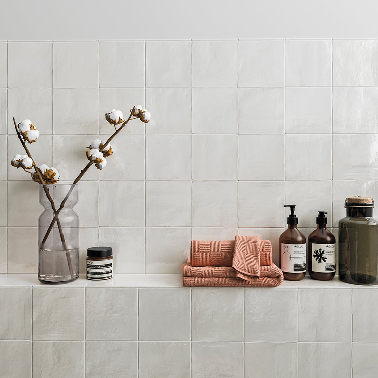 Shop Atlas Light Blue Zellige-Effect Ceramic Tiles. | StoneSuperstore