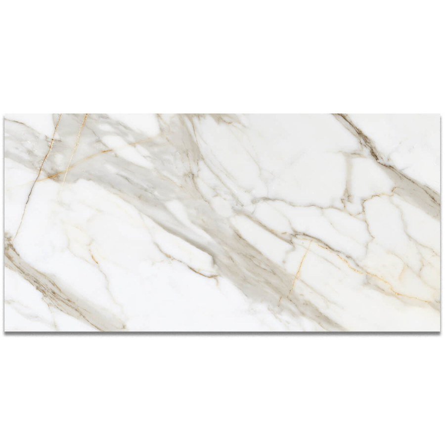 Celine Ceppo Pearl White Marble Effect Porcelain Tiles | StoneSuperstore