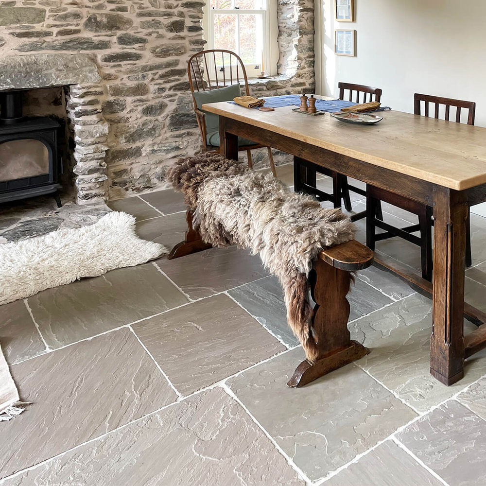 Antiqued Sandstone Brushed Tiles You Love | StoneSuperstore
