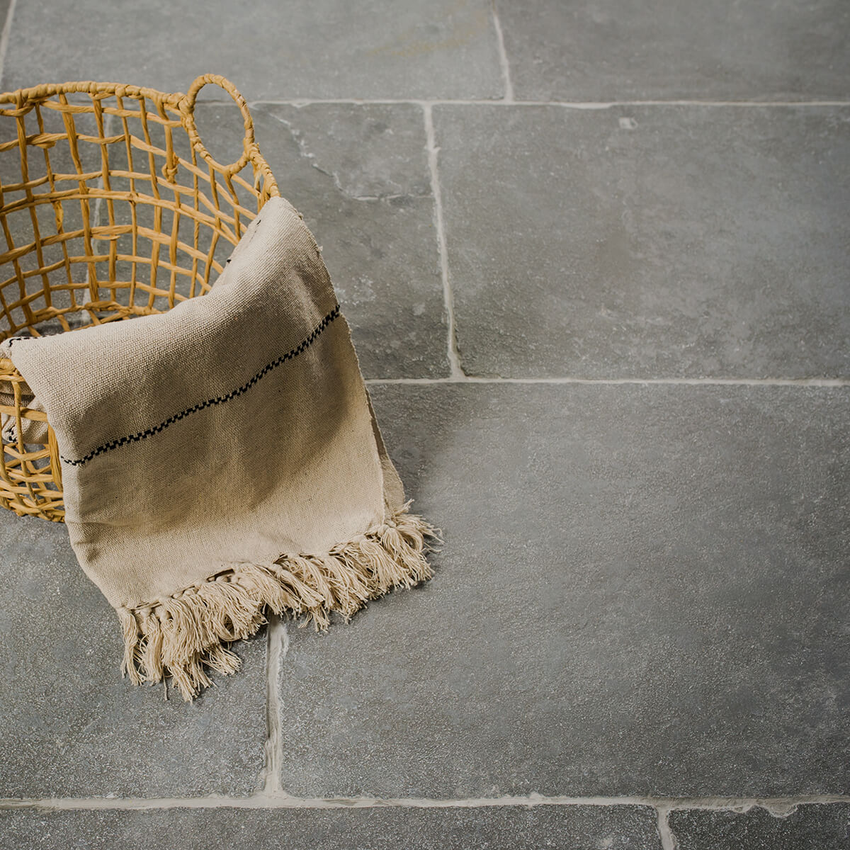 Grey Tumbled Limestone Tiles | StoneSuperstore
