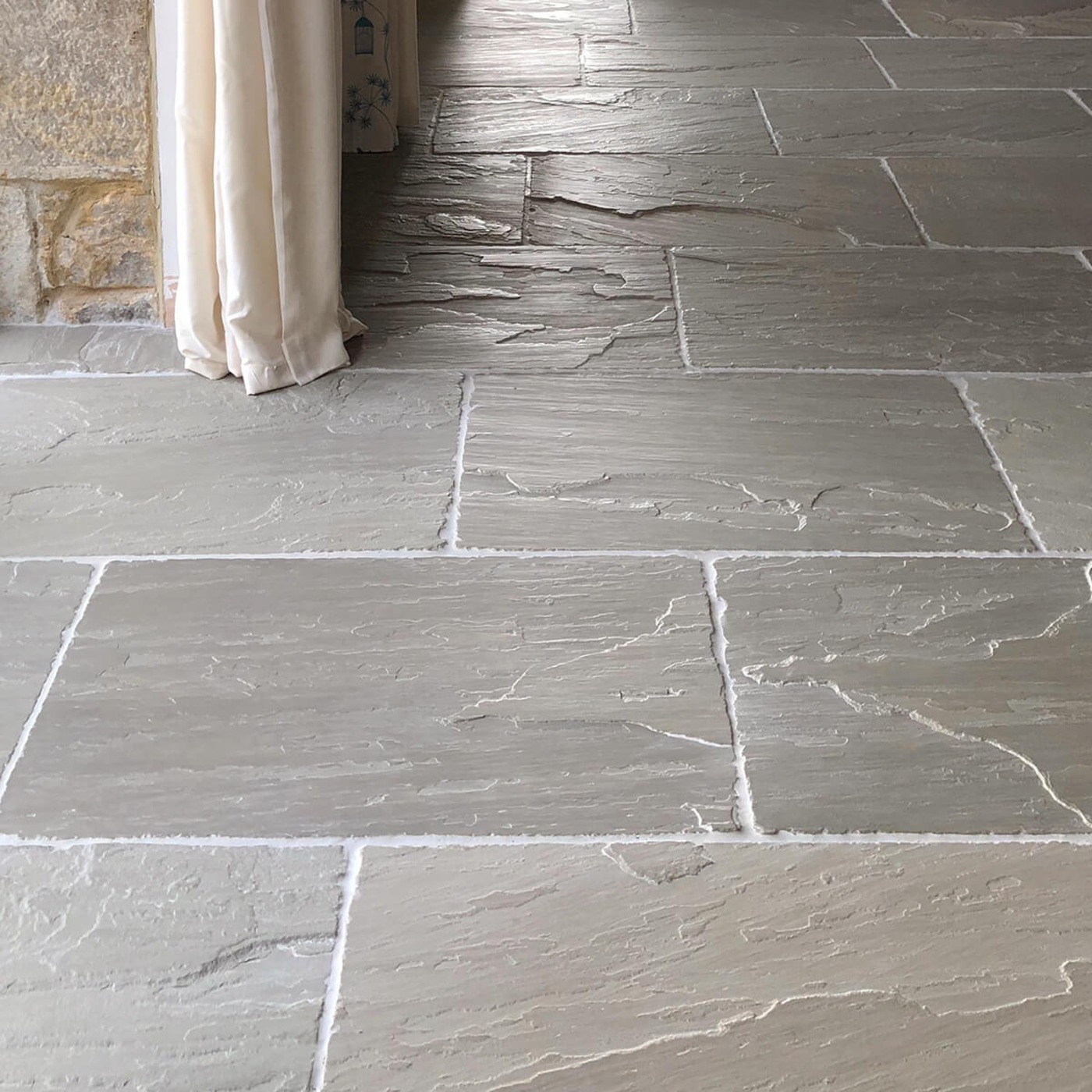 Light Grey Brushed Sandstone - Next Day Delivery | StoneSuperstore