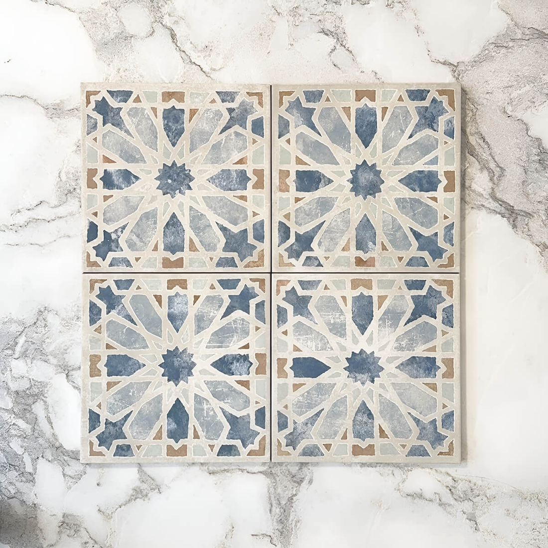Shop Zafra Star Pattern Tiles Online | StoneSuperstore