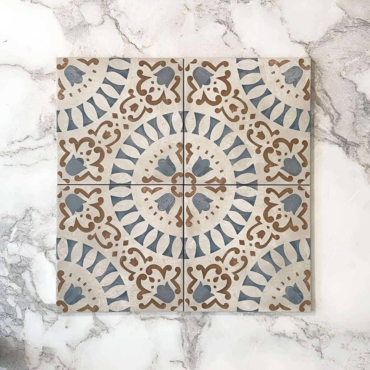 Shop Zafra Rose Pattern Tiles Online | StoneSuperstore