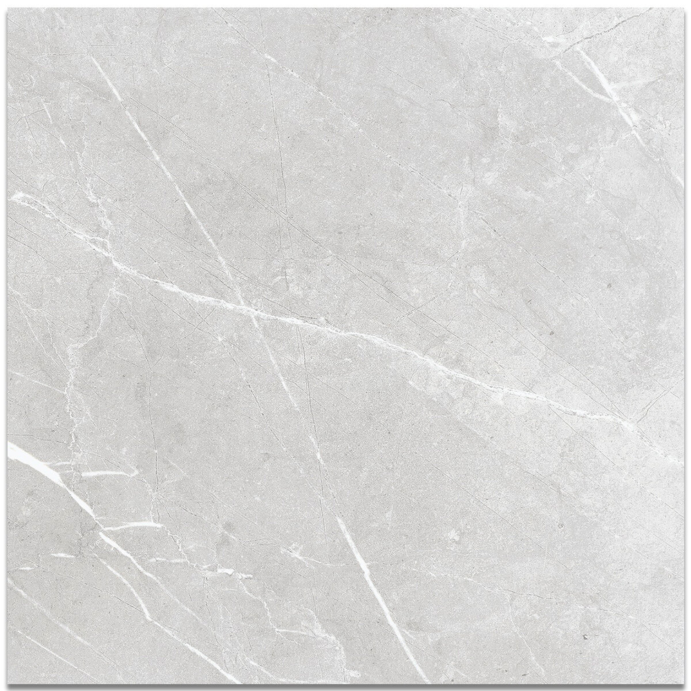 Firenza Soft Grey Matte Marble Effect Porcelain Tiles | StoneSuperstore