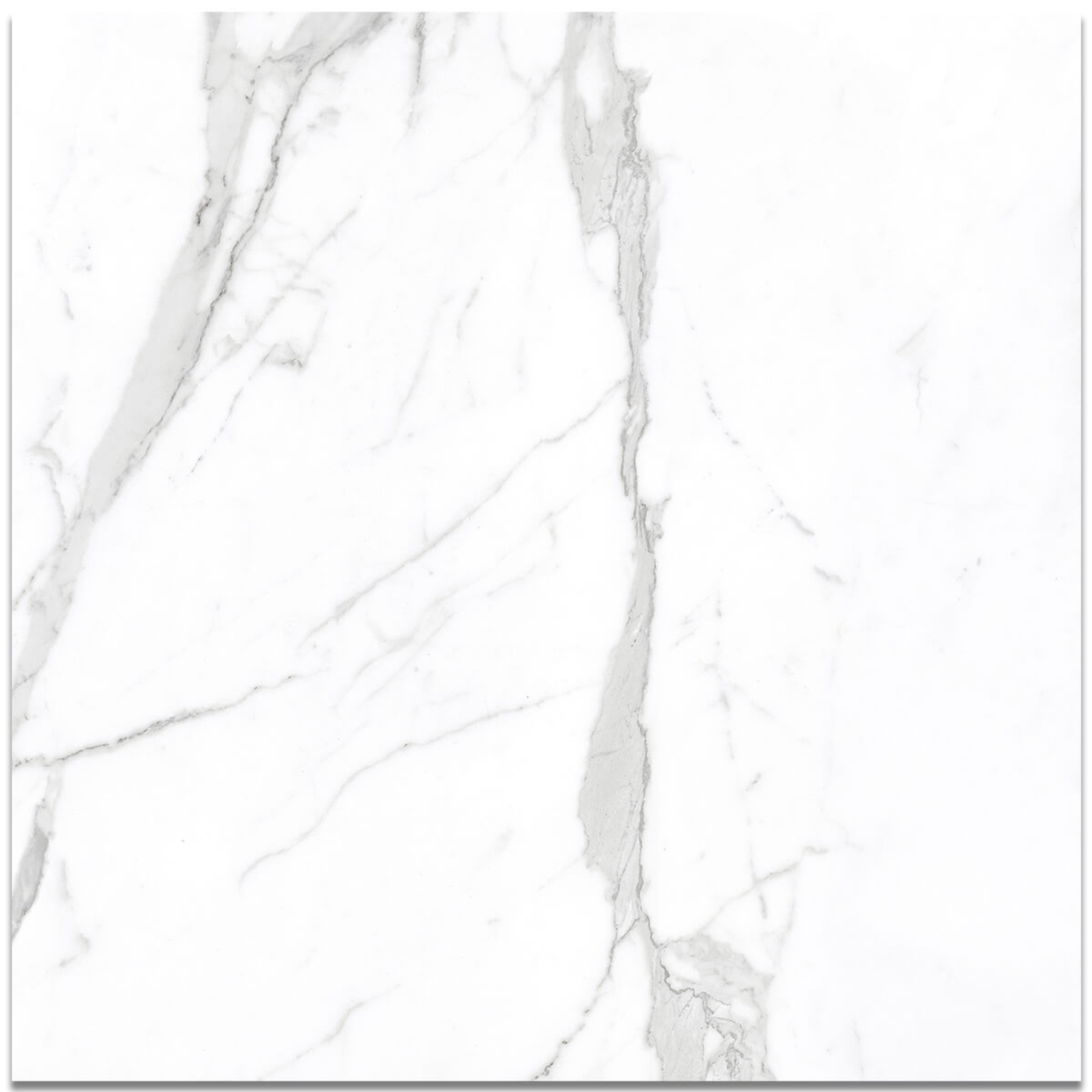 Statuario White Marble Effect Porcelain Tiles | StoneSuperstore