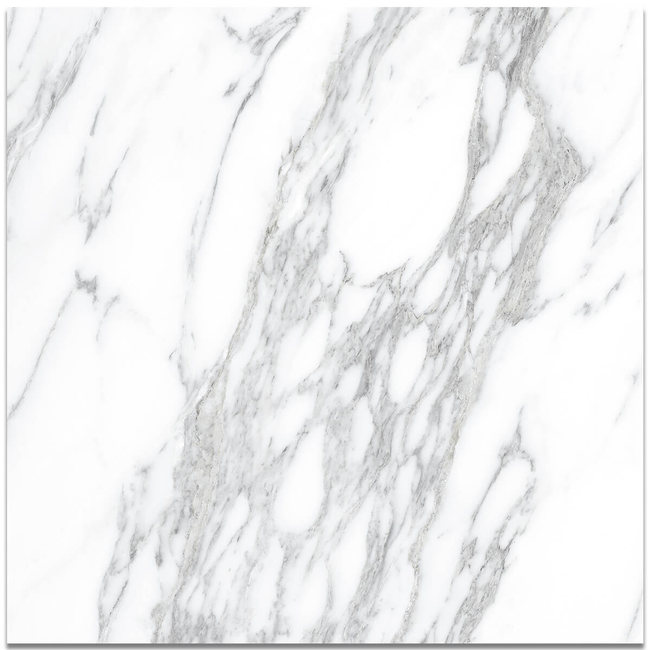 Riviera White Matte Marble Effect Porcelain Tiles | StoneSuperstore