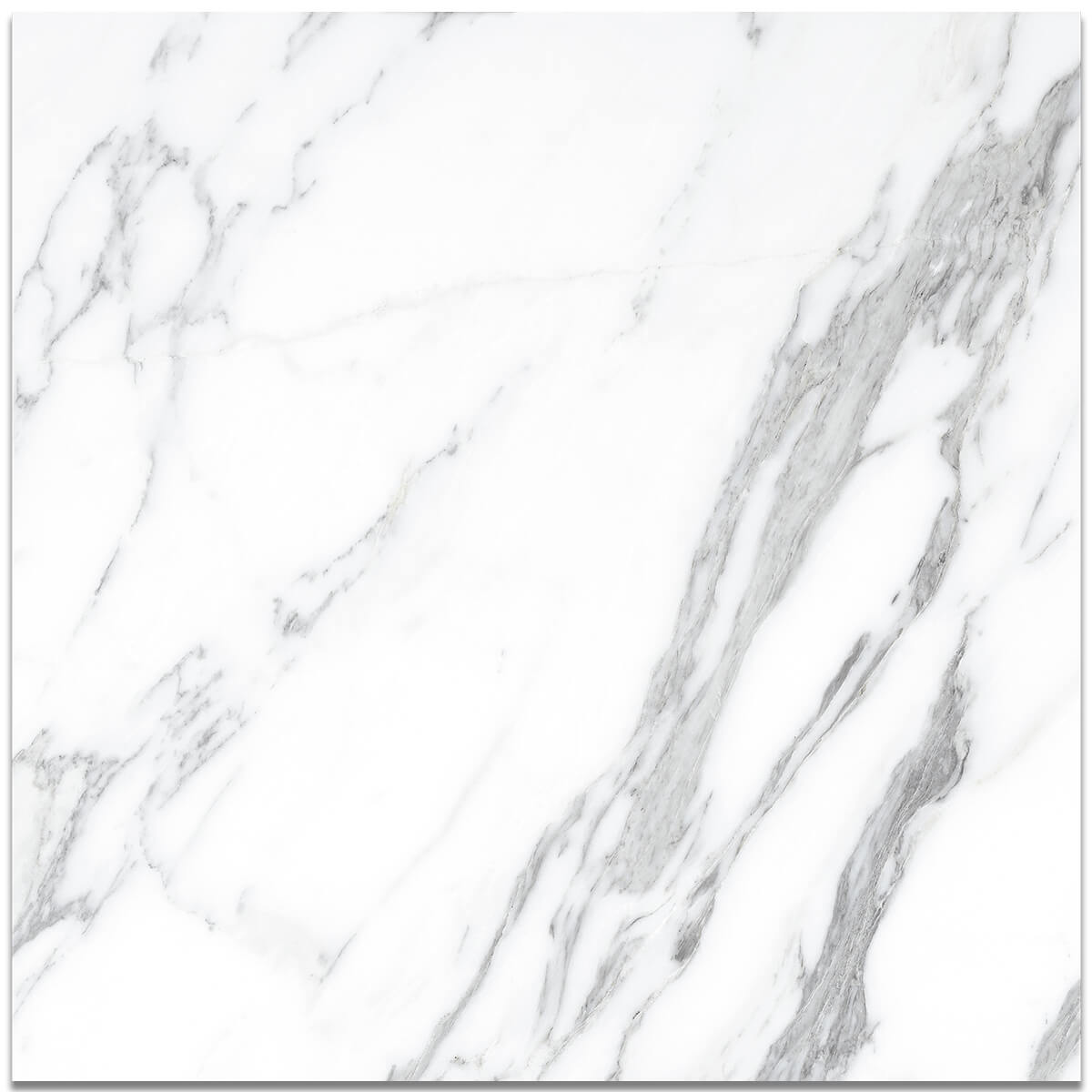 Riviera White Matte Marble Effect Porcelain Tiles | StoneSuperstore