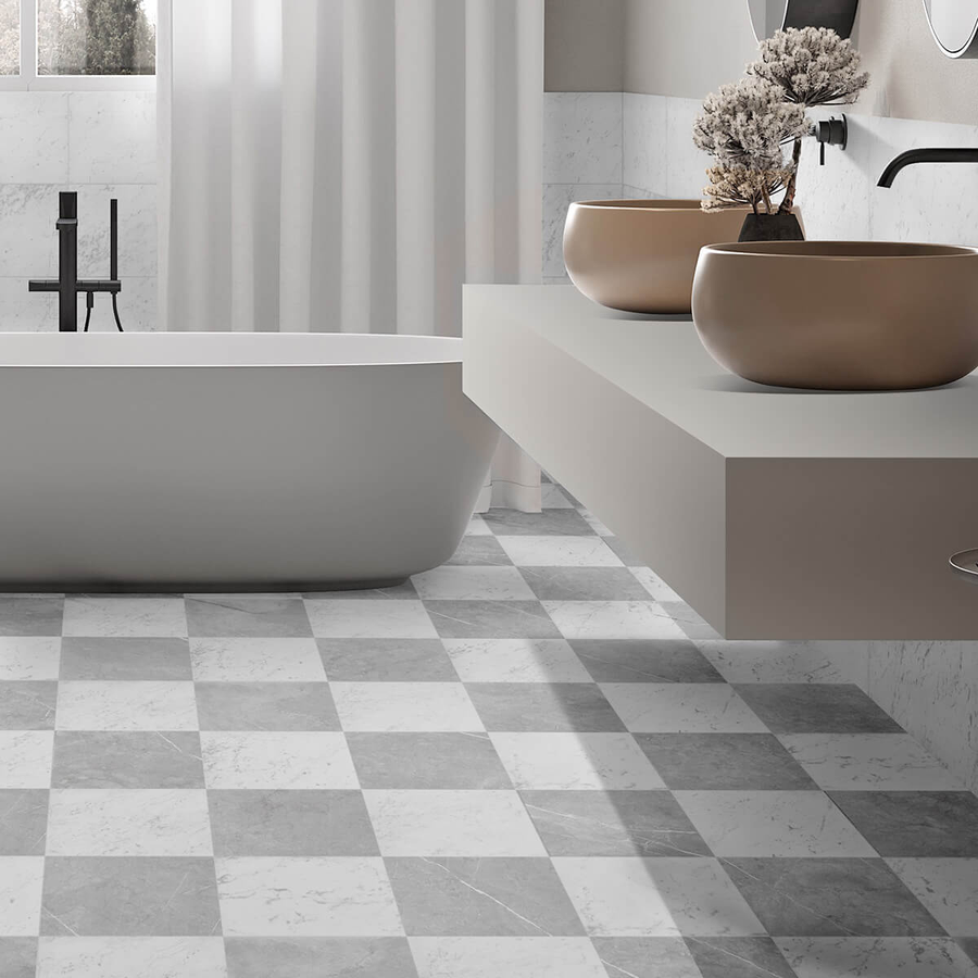 Checkerboard Tiles | StoneSuperstore