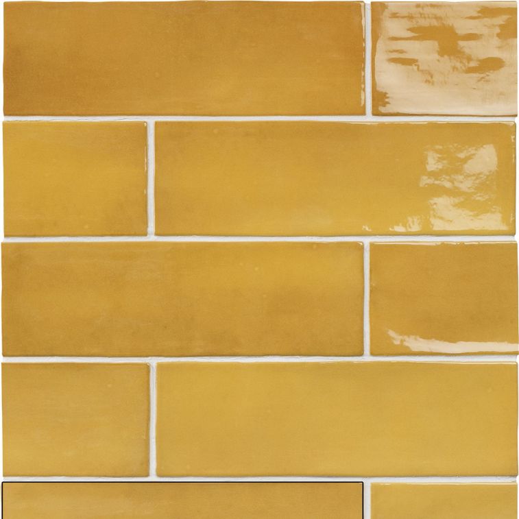 Shop Cavendish Mustard Metro Tiles Online | Stone Store