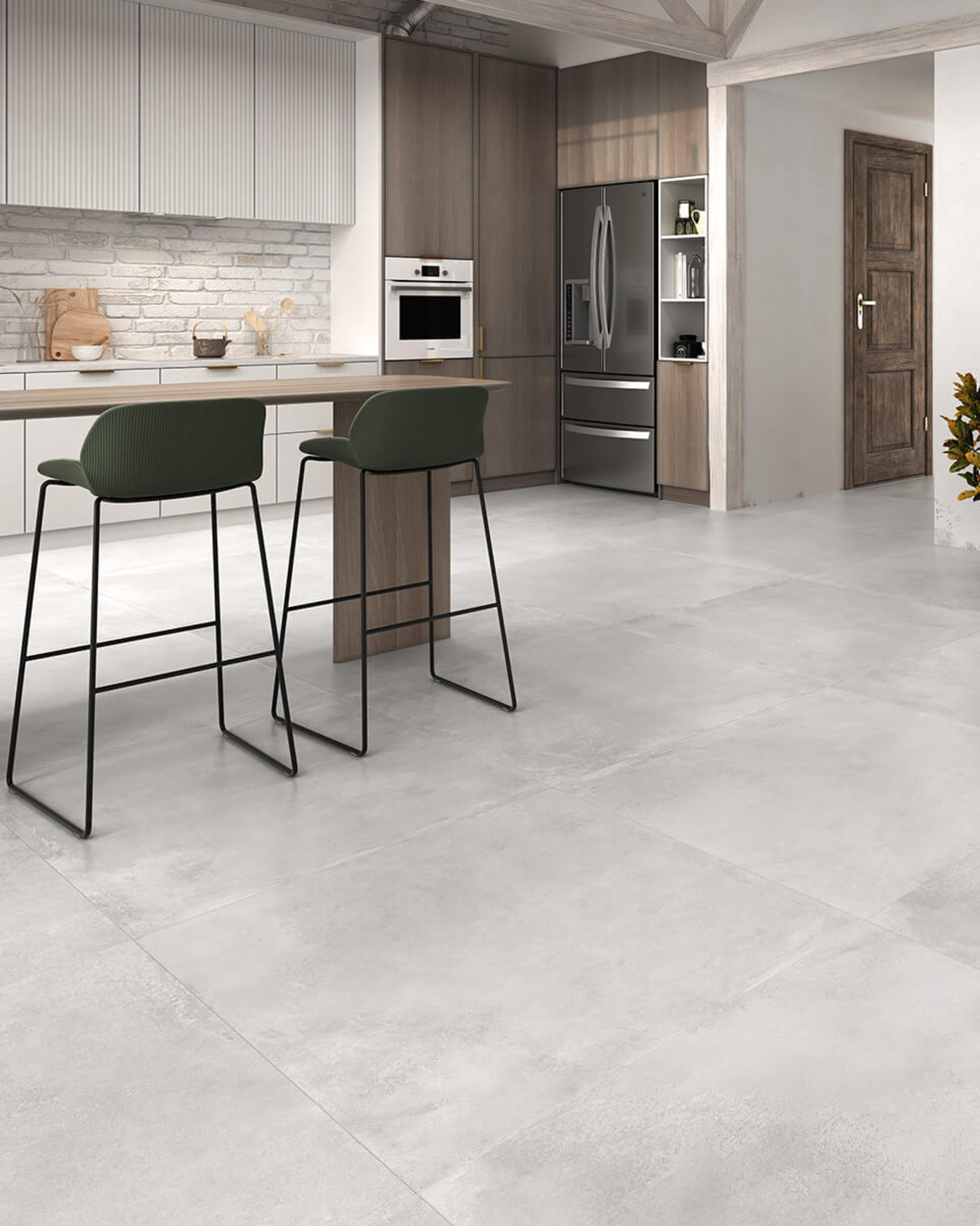Concreto Pearl Concrete Effect Porcelain Tiles | Stone Store