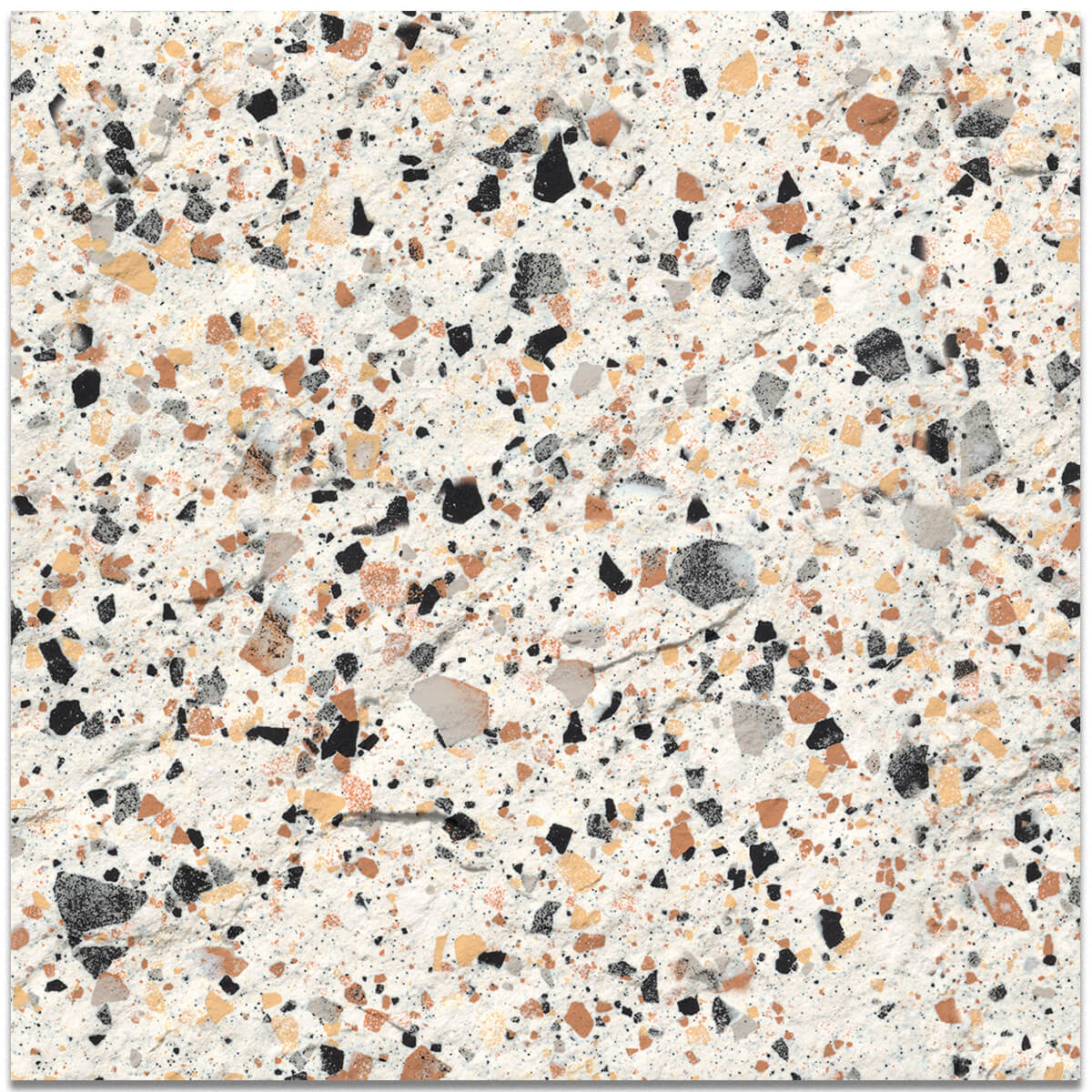 Cosmic Terrazzo Beige Stone Effect Porcelain Tiles | Stone Store