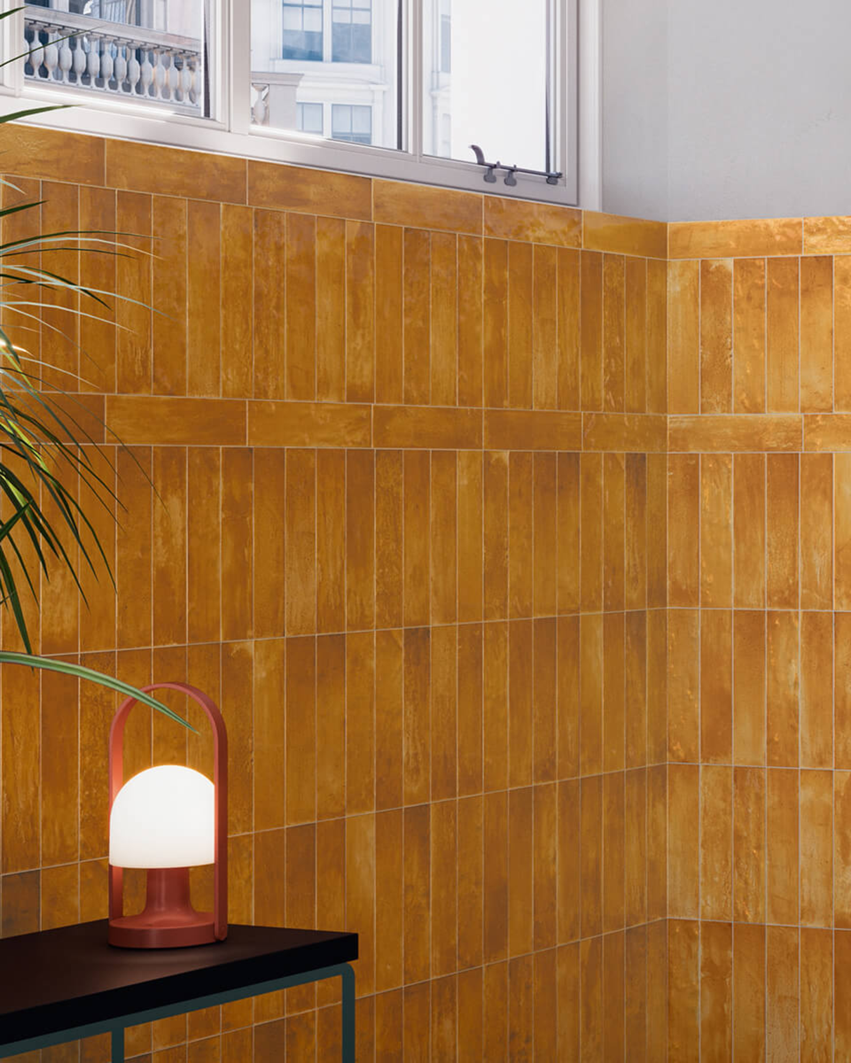Carmella Ocre Zellige-Effect Metro Tiles | Stone Store