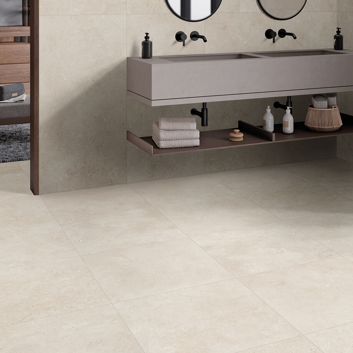 Arles Linen Stone Effect Porcelain Tiles | Stone Store
