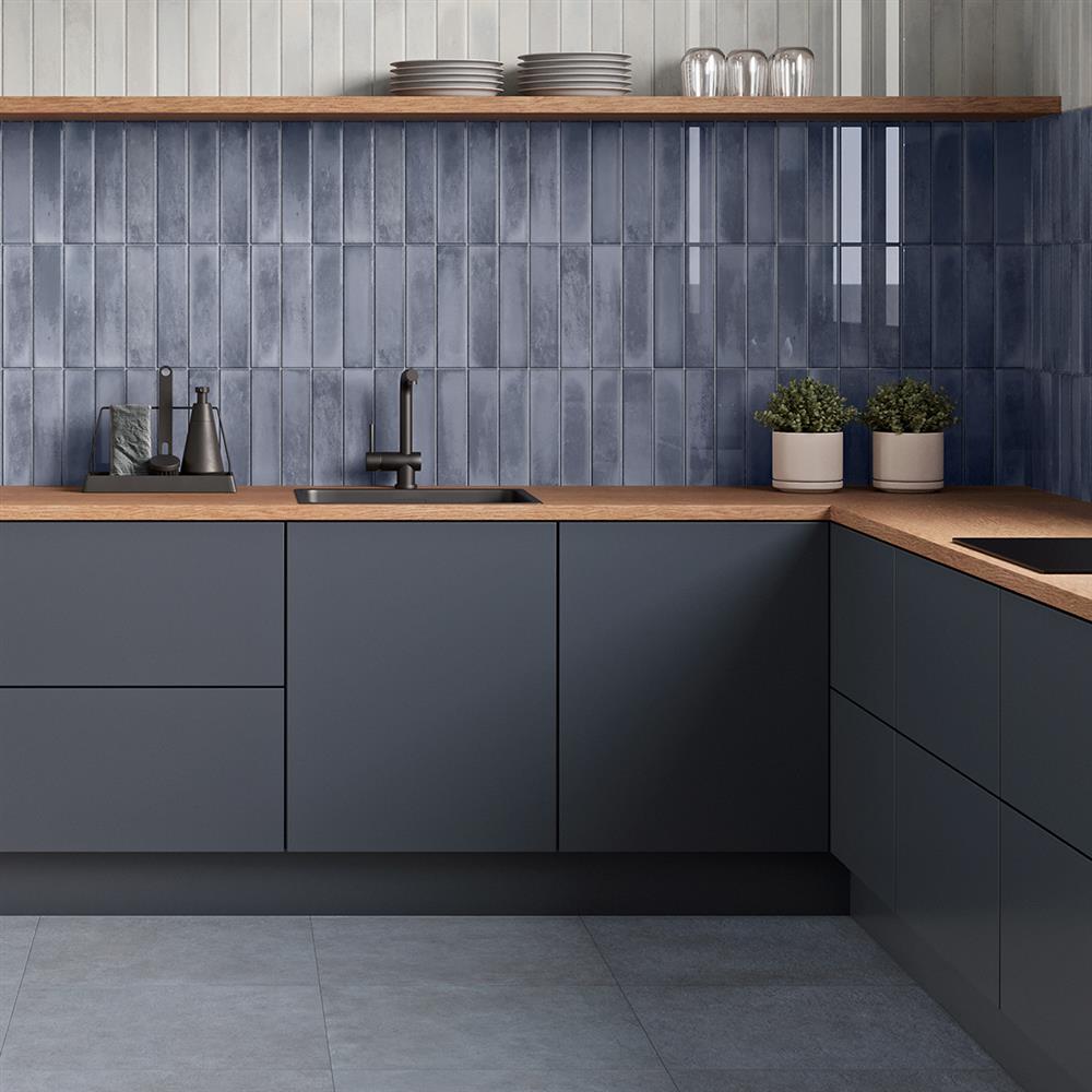 Our Popular Blue Kitchen Tile Ideas | StoneSuperstore