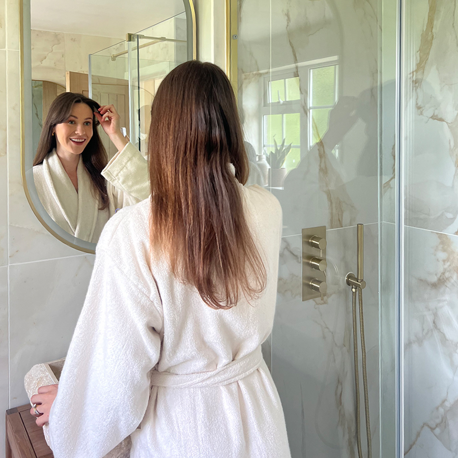 Marble Porcelain Bathroom Tiles | Case Study | Stone Store