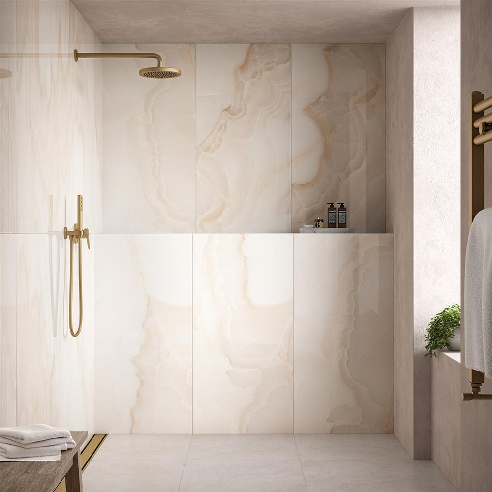 Popular Cream Bathroom Tile Ideas | StoneSuperstore