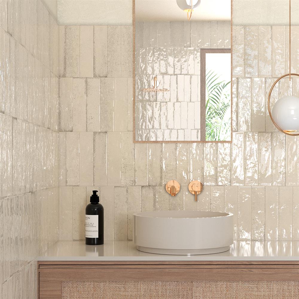 Popular Cream Bathroom Tile Ideas | StoneSuperstore
