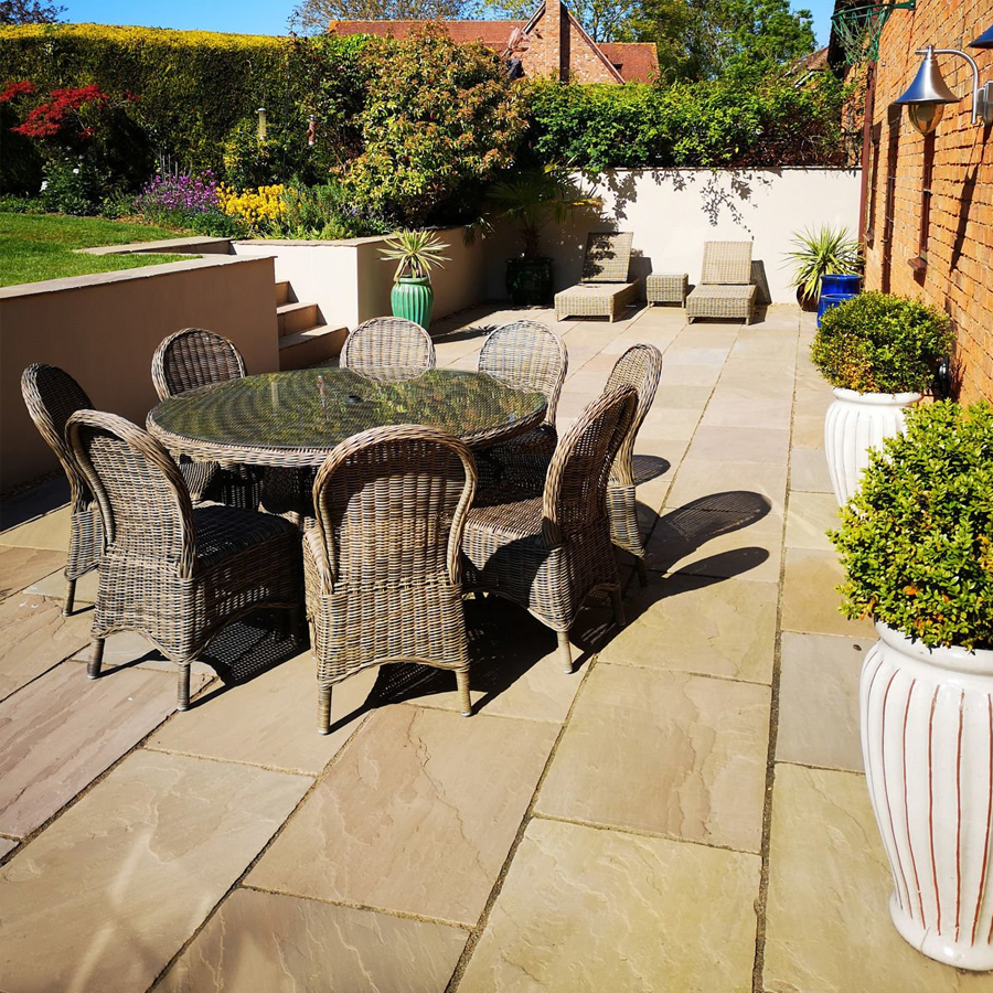 Sandstone Paving Ideas for your Patio | Stone Store