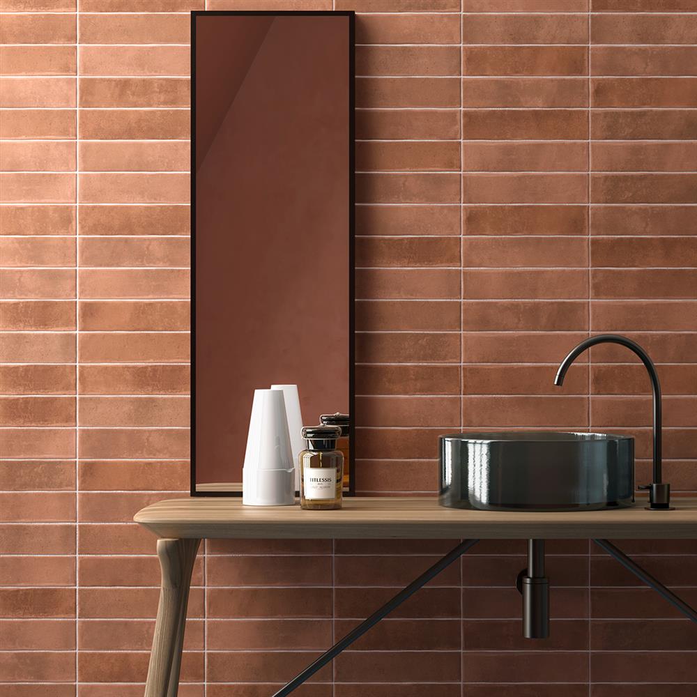 Terracotta Tile Bathroom Ideas | StoneSuperstore