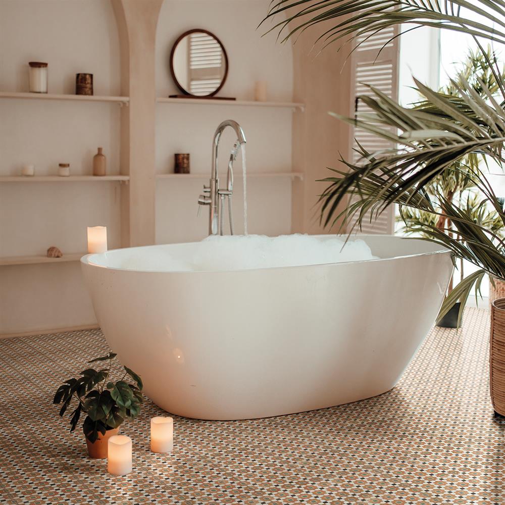Terracotta Tile Bathroom Ideas | StoneSuperstore