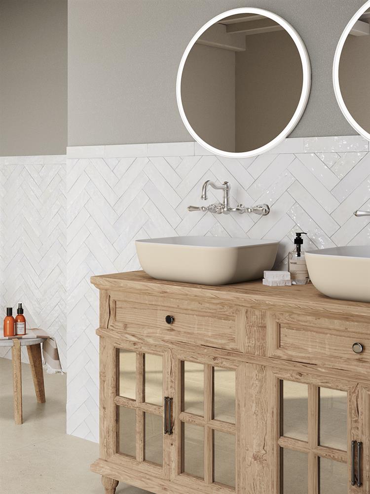 Ideas For White Bathroom Tiles | Stone Store