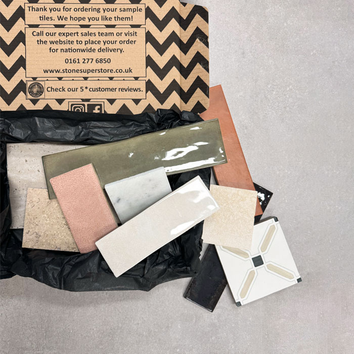 Getting Tile Samples | Free Tile Samples UK | StoneSuperstore
